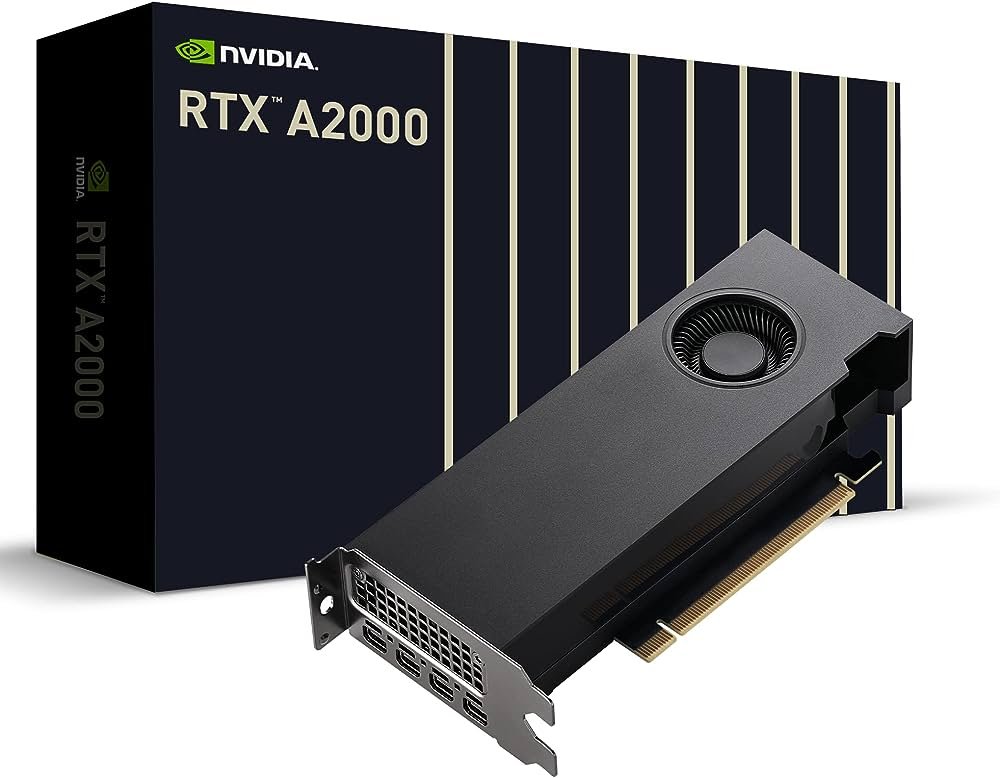PNY Nvidia RTX A2000 12GB GDDR6 Graphics Card - DubaiGamers PNY Nvidia RTX A2000 12GB GDDR6 Graphics Card - DubaiGamers