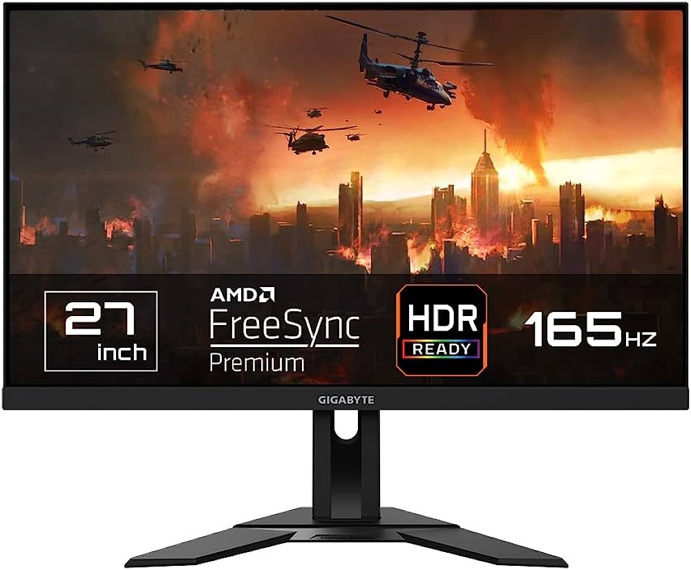 Gigabyte G27F 27" Flat IPS Display 144Hz Refresh Rate, 1920x1080 FHD ...